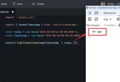 Tiny Js Library For Human Readable Timestamps Little Timestamp Css Script