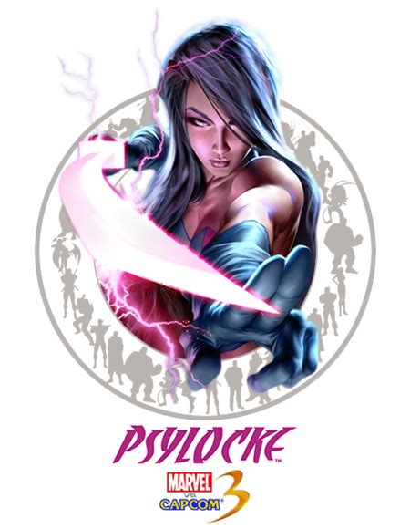 Psylocke Captain Britain Like A Butterfly Mvc3 Marvel Character