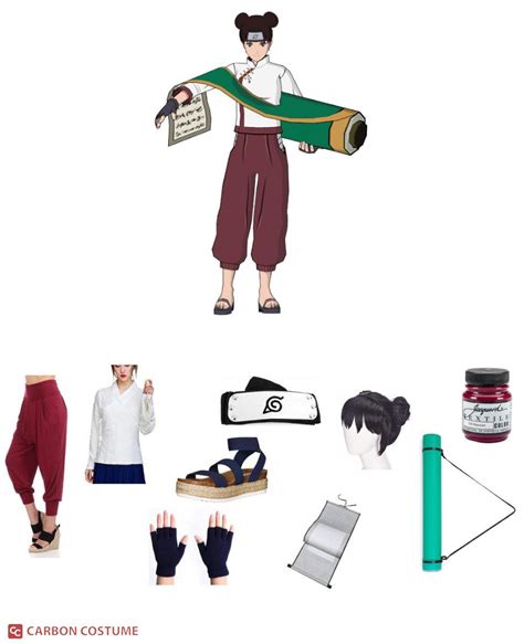 Tenten From Naruto Costume