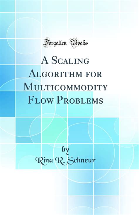 A Scaling Algorithm For Multicommodity Flow Problems Classic Reprint Rina R Schneur