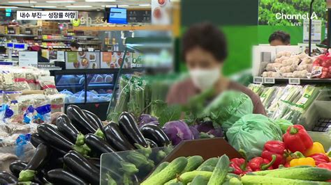 내수 침체 우려…올해 성장률·물가 전망 동시 하향