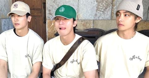 뷔·박형식·박서준 영화관 데이트우가팸 브로맨스ing