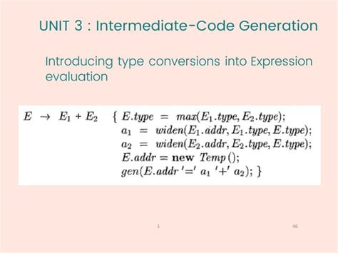 Compiler Design Syntax Directed Translation Ppt