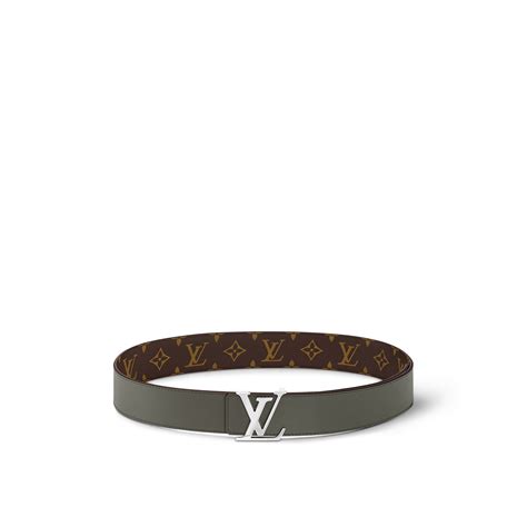 Lv 이니셜 40mm 리버서블 벨트 모노그램 액세서리 루이 비통