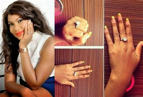 Nollywood Actress Chita Agwu Engaged To Malaysia Based Fiance