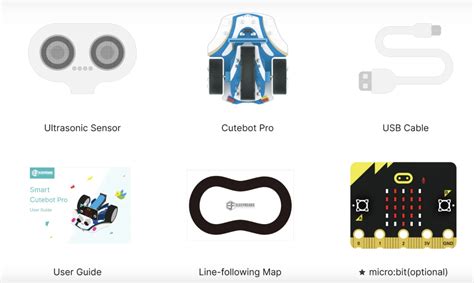 Smart Cutebot Robot Pro Kit Without Micro Bit