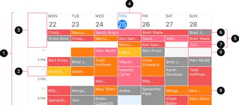 WeekView Class Mobile UI Controls DevExpress Documentation