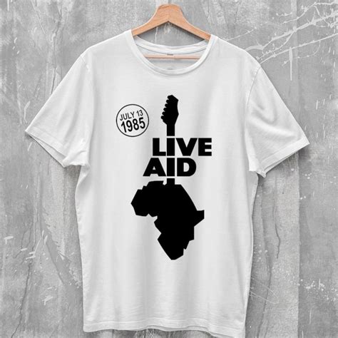 Live Aid T Shirt Live Aid 1985 T Shirt Music T Shirt Sold By