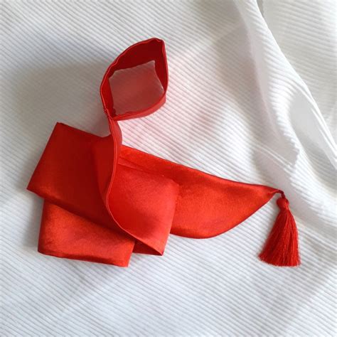 Silk Tie With Loops Ribbon Bondage Loop Satin Restraint Satin Handcuff BDSM Restraints Sexy