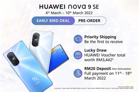 Huawei Nova Se Announced With First Launch In Malaysia And Early Bird Deals Worth Rm