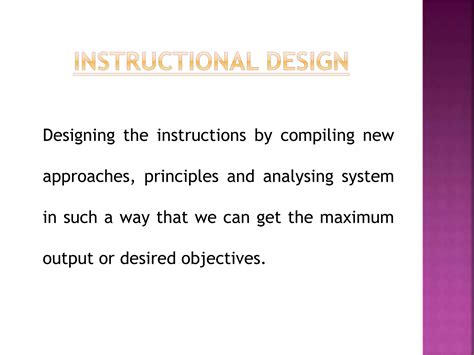 Instructional Design Ppt Pptx