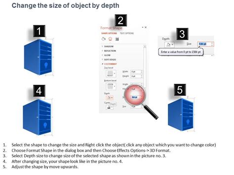 Kq Four Staged Computer Server Diagram Powerpoint Template Ppt Images