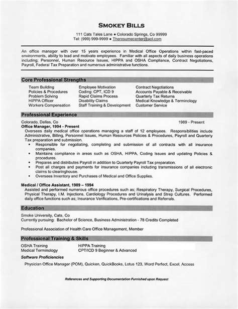 Medical Billing Resume Objectives Sample