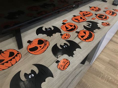 Декорации к Хеллоуину 🎃 Декорации Хэллоуин Маркеры