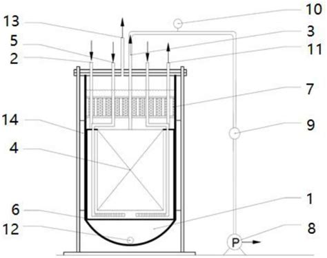 一种厌氧产酸生物强化与原位分离装置