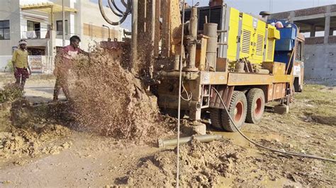 Borewell Drilling 20 Hp Motor 85 Feet Deep Boring Boring In