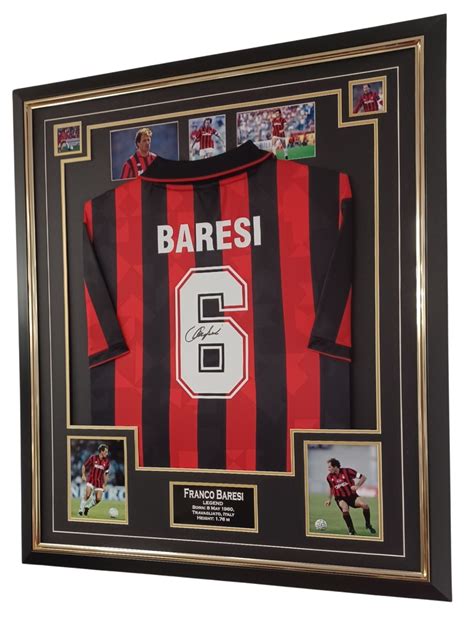 Franco Baresi Signed Memorabila Shop