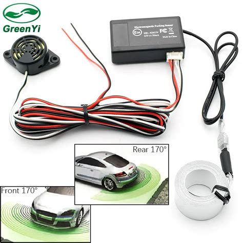 GreenYi Car Electromagnetic Parking Sensor No Drill Hole Car Reverse