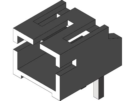 Pin Jst Connector 3d Cad Model Library Grabcad 55 Off