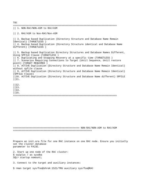 Rac Duplication Pdf Backup Computer File