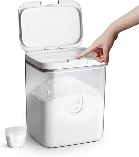 Livlab Flour Container 5 5 L 5 81qt 5kg Large Flour Dispenser Keep Your Flour