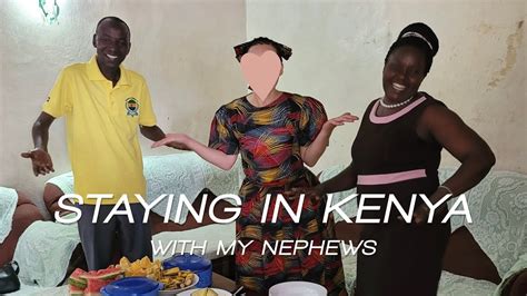 🇰🇪vlog 현지인 집 초대받는 케냐 공주님 일상 키텡겐 옷 케냐 집 자연 친화적 육아 치킨먹방 정전 3남매 캔버스 그림 대통령선거 도끼질하라