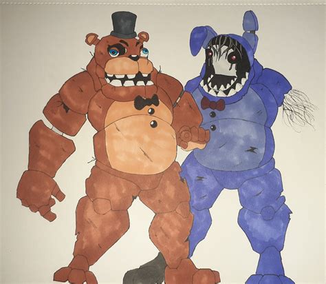 Withered Freddy And Withered Bonnie By Jupitercat4 On Newgrounds