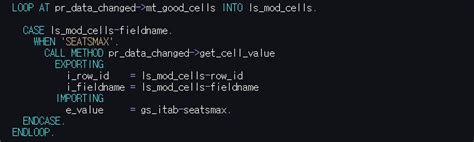 ALV Data Changed Event Real Hustle