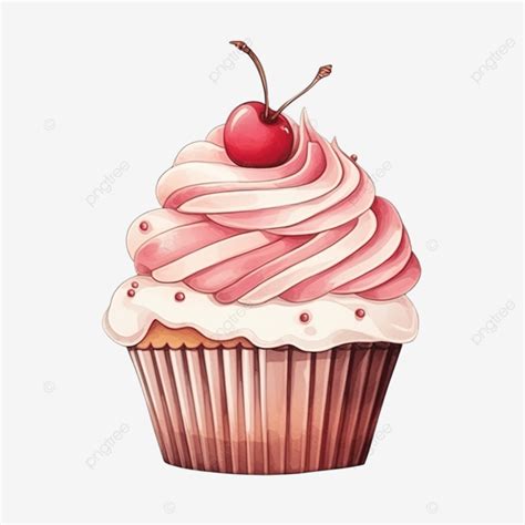 귀여운 컵 케이크 그림 파티 요리 빵 Png 일러스트 및 이미지 에 대한 무료 다운로드 Pngtree