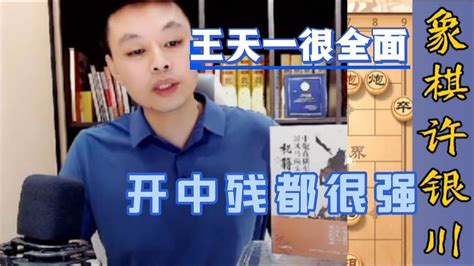 許銀川分析各個棋手擅長的開局！王天一很全面，開中殘都很強 Youtube
