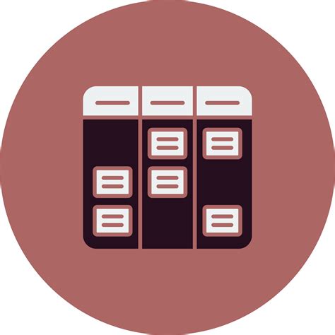 Kanban Vector Icon 32685328 Vector Art At Vecteezy