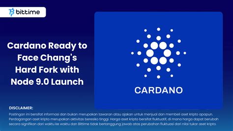 Cardano Ready To Face Chang S Hard Fork With Node Launch
