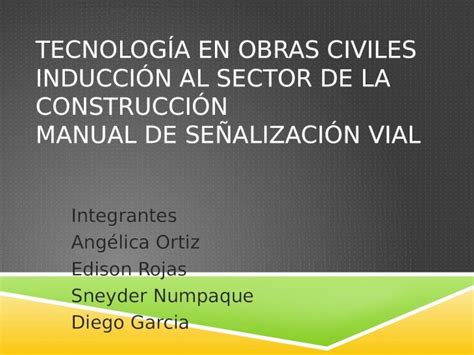 PPTX MANUAL DE SENALIZACION VIAL DOKUMEN TIPS