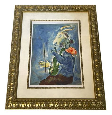 Marc Chagall Le Printemps 1938 Lithograph