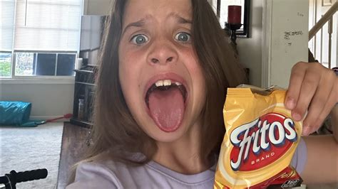 Eating Spicy Fritos No Reaction Youtube