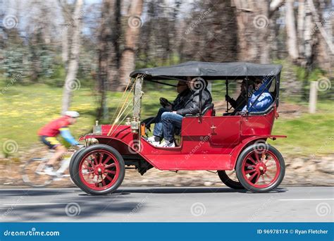 Ford Model T Tourer Driving On Country Road Editorial Stock Image Image Of Ford Adelaide