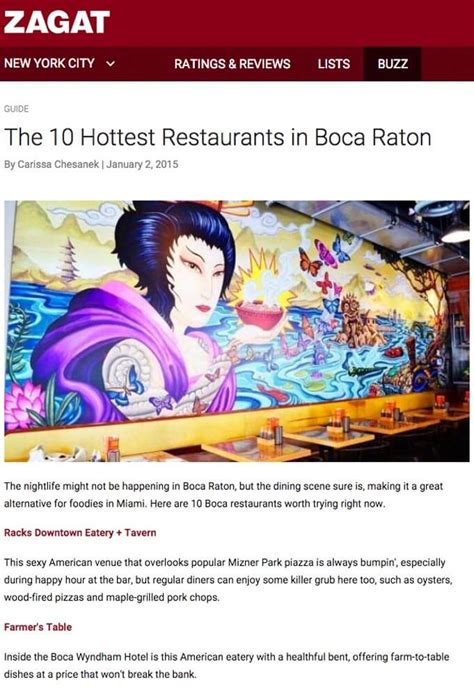 10 Hottest Restaurants In Boca Raton Farmers Table