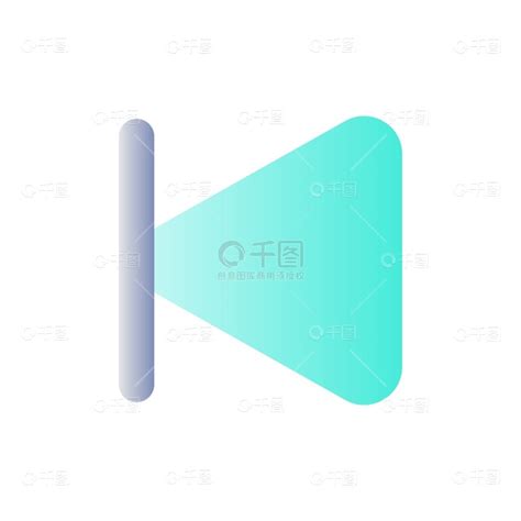 播放器网页ui 跳过上一个按钮平面渐变颜色 Ui 图标。音乐播放器栏。播放多媒体文件。简单的填充象形图。移动应用程序的 Gui、ux 设计。矢量隔离 Rgb 插图。跳过上一个按钮平面渐变颜色