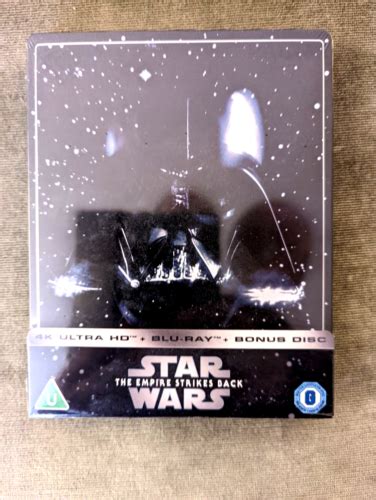 Star Wars Episode V The Empire Strikes Back 4kblu Raybonus Steelbook