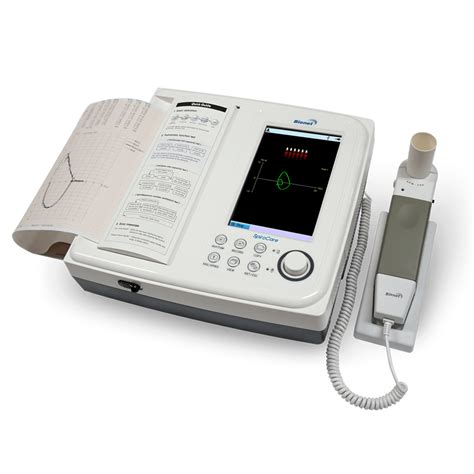 Spirocare Spirometer Pulmonary Function Testing Touch Screen