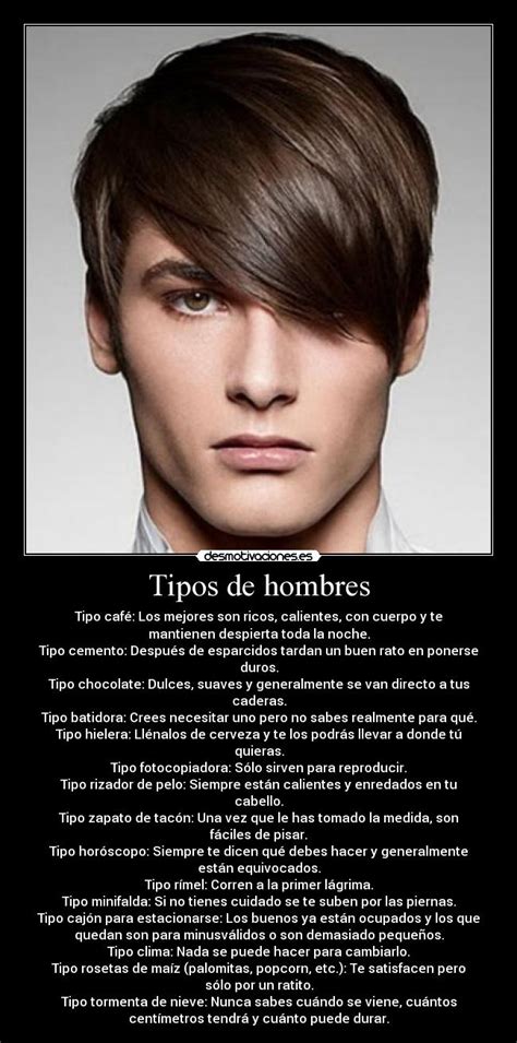 Tipos De Hombres Desmotivaciones