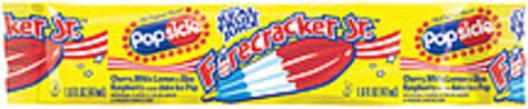 Popsicle Firecracker Jr Bar Single Serve Novelty 0 Nutrition