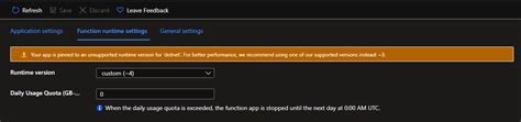 Function Runtime Not Being Set Properly When Using ~4 · Issue 23827 · Azureazure Cli · Github