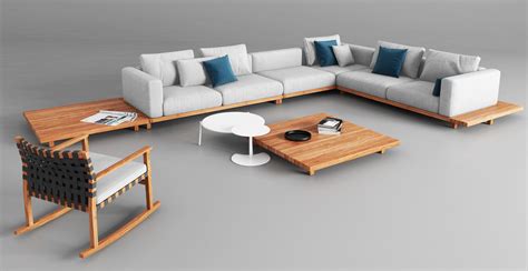 Tribu Vis A Vis Sofa And Rocking Chair 3d Model Cgtrader