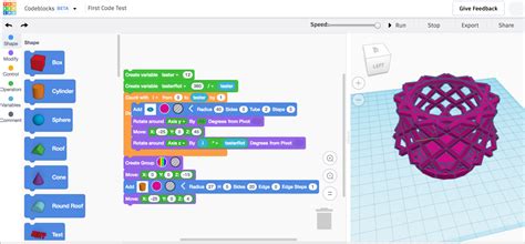 Tinkercad Codeblocks Beta For The Love Of Learning