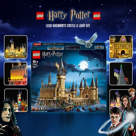 Lego Harry Potter Hogwarts Castle 71043 Light Kit Paragon
