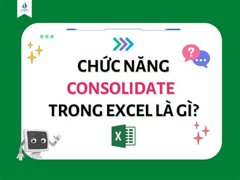 Hàm Consolidate Trong Excel Là Gì Bài Tập ứng Dụng