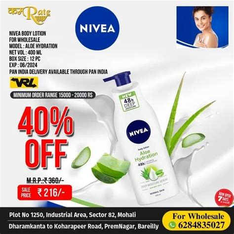 Nivea Body Lotions At Rs 216 Jlpl Industrial Area Sas Nagar Id