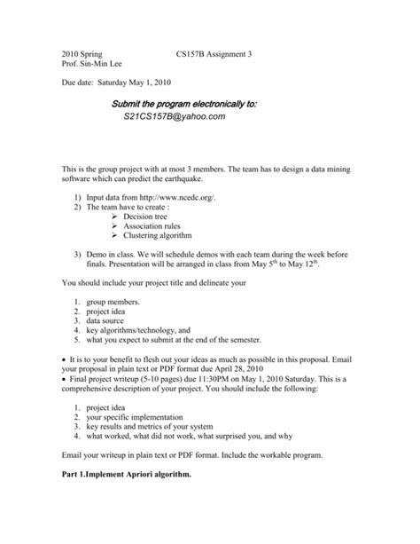 Program Assignment 3