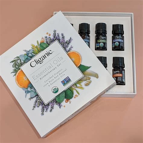 Cliganic Essential Oils Organic Aromatherapy น้ำมันหอมระเหย ออร์แกนิก